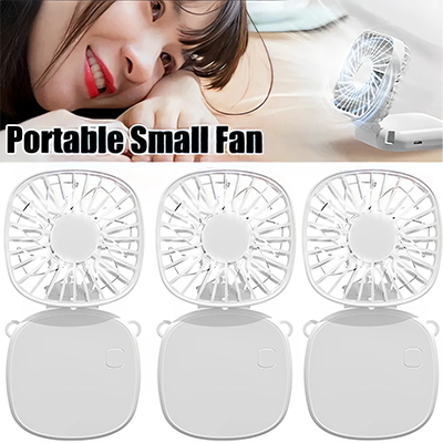 POCKET Mini Foldable Fan with Lanyard – 300mAh - Presense
