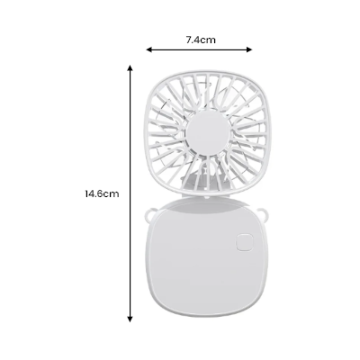 POCKET Mini Foldable Fan with Lanyard – 300mAh - Presense