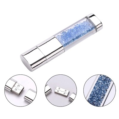 Rhinestone Crystal USB Flash Drive – 32GB - Presense