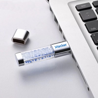 Rhinestone Crystal USB Flash Drive – 32GB - Presense