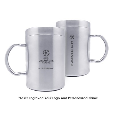 SUS304 Stainless Steel Mug with Cover – 400ml - Presense
